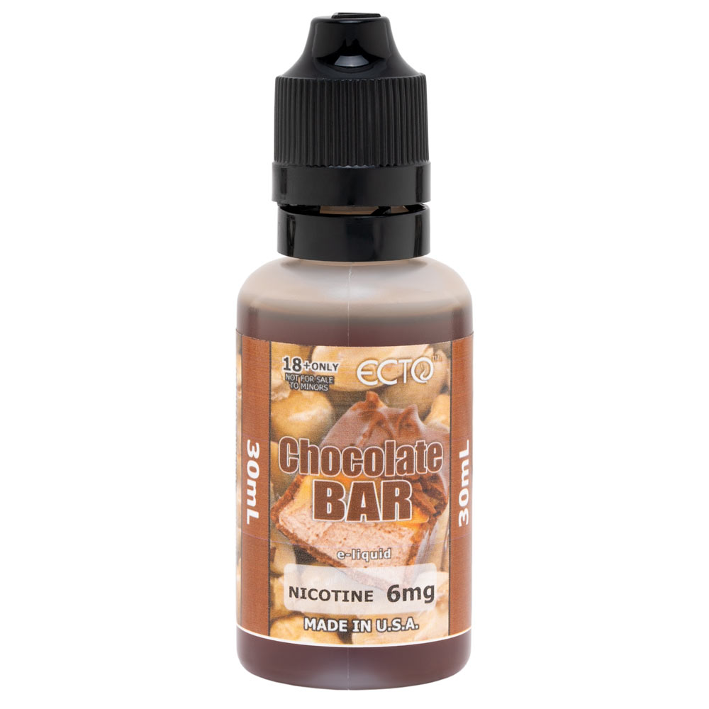 Chocolate Bar E-Liquid - 30mL, ecto liquid